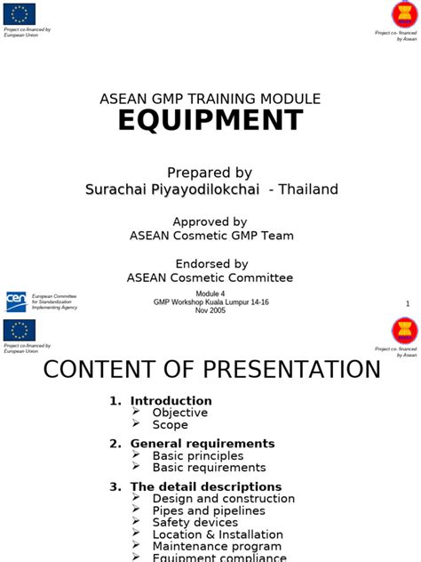 Equipmentmodule Pdf Calibration Standardization