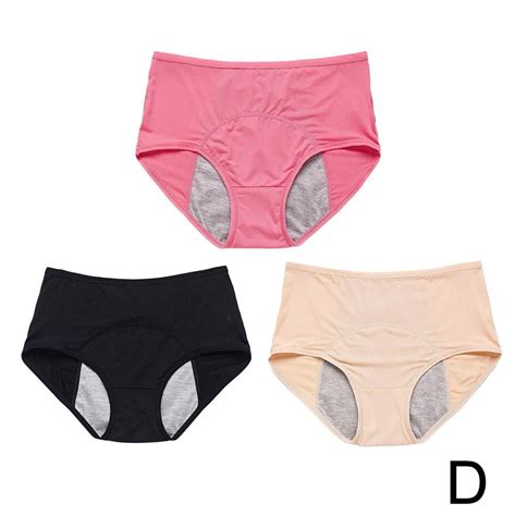 Carroterr 3pcs Everdries Leakproof Underwear For Women Incontinence