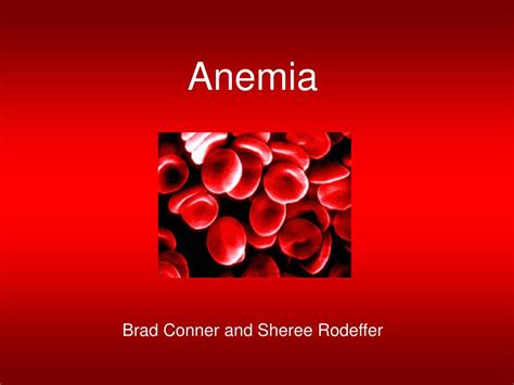 Ppt Anemia Powerpoint Presentation Free Download Id5080076