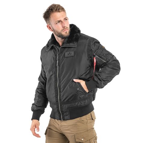 Alpha Industries B15 3 Tt Jacket Black Buy Online Military Shop