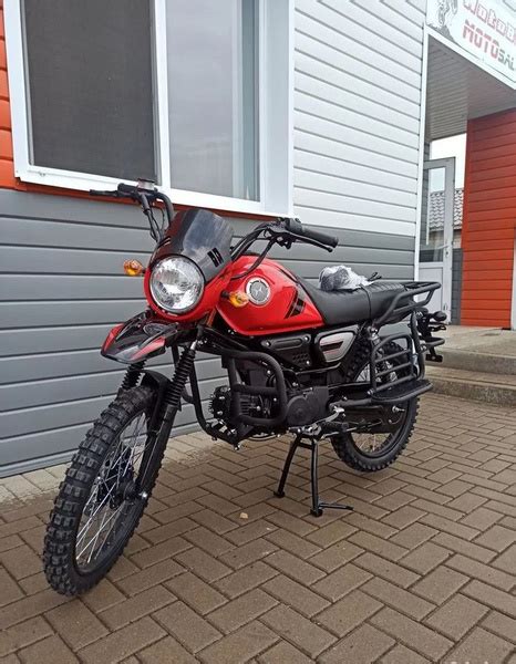Мопед COLT SCRAMBLER 125 см3 (марк. 49 см3) (красный) - купить с ...