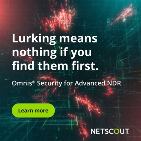 Netscout On Linkedin Omnis® Security Advanced Network Detection And Response Netscout
