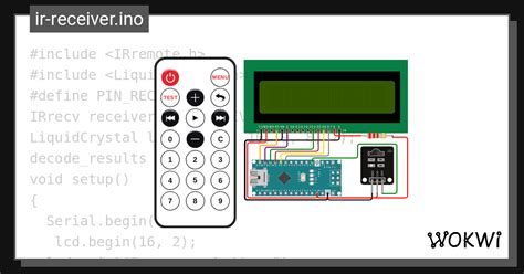 Ir Receiver My Hand Wokwi Esp32 Stm32 Arduino Simulator Ir Receiver My Hand Wokwi Esp32 Stm32 Arduino Simulator