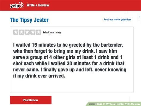 Gluminal How To Write A Helpful Yelp Review