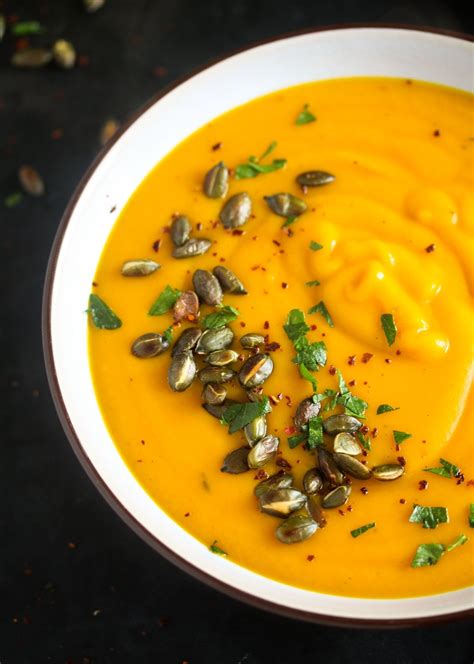 Creamy Sweet Potato And Pumpkin Soup