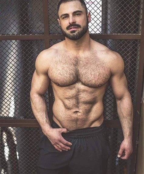 Hairy Chest Hairy Muscle Men Hairy Chested Men Hunks Men