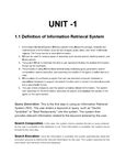 Information Retrieval Systems JNTU Studocu