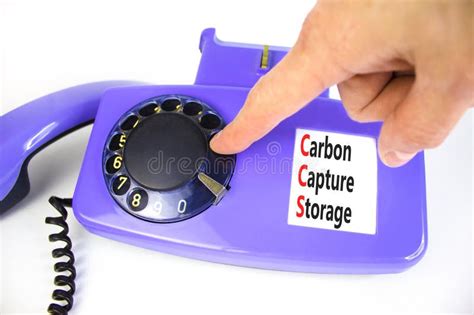 Ccs Carbon Capture Storage Symbol Concept Words Ccs Carbon Capture