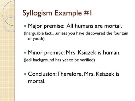 Ppt Syllogisms And Enthymemes Powerpoint Presentation Free Download