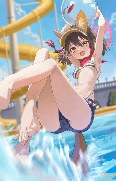 Mq On Twitter 100日チャレンジヌ Bluearchive 블루아카 ブルアカ Vol50 이즈나