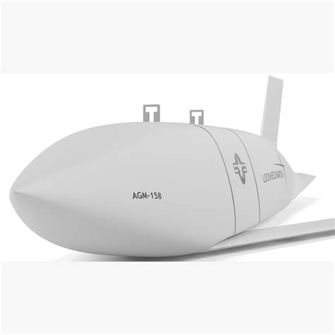 Cruise Missile Agm 158 Jassm Modelo 3d Descargar Misiles De Crucero On