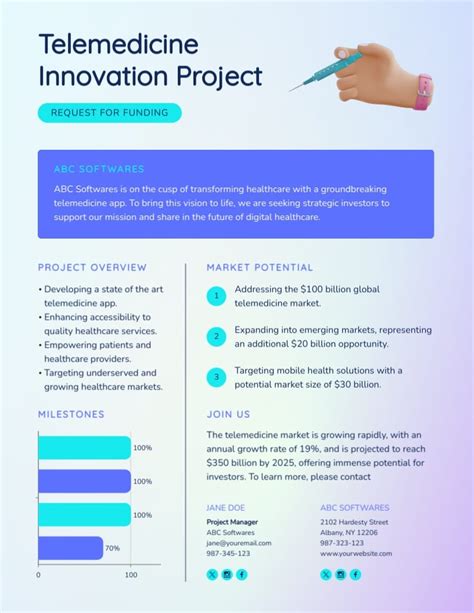 One Pager Templates Visme