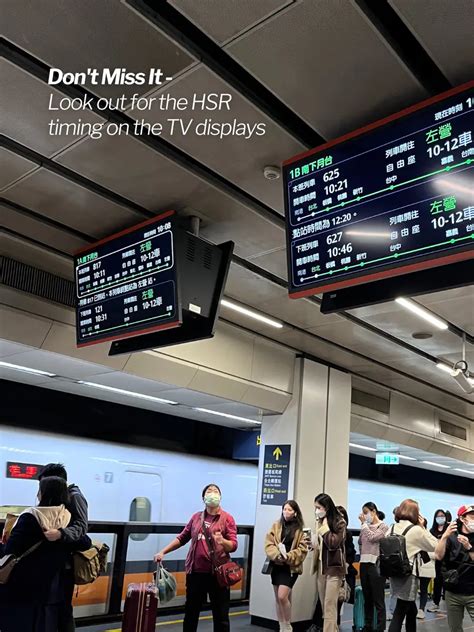 Must Know Taiwan High Speed Rail Hacks 🚝 😉 Gallery Posted By Qy