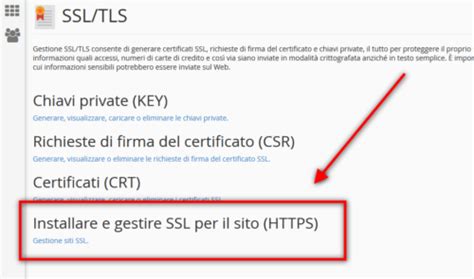 Come Installare Il Certificato SSL Su CPanel Cionfs It