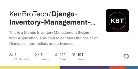 Django Inventory Management System User Views Py At Master KenBroTech