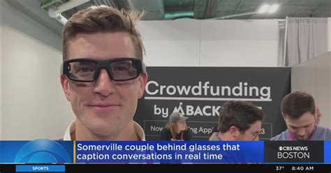 Xander Glasses Bring Captions To Conversations Cbs Boston