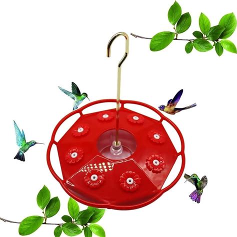 Fuebueo Hummingbird Feeder For Outdoors Wild Bird Feeder With Feeding