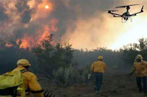¿cómo Funcionan Los Drones Para Incendios Que Sobrevuelan Territorios