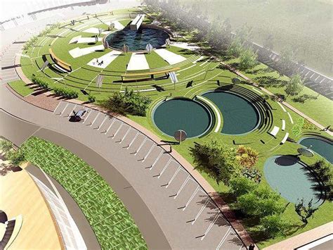 Дизайн городской среды Парк Ландшафтные архитекторы Архитектурная презентация