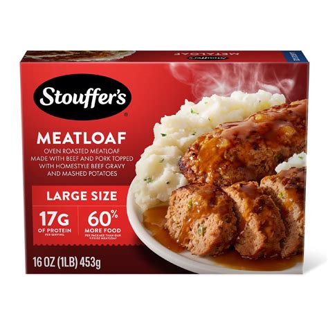 Vegetarian Large Size Ketchup Glazed Meatloaf Made With Natural Beef
