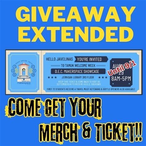 Tamuk Dec Makerspace On Linkedin Didnt Make It During Our Showcase No Problem We Have