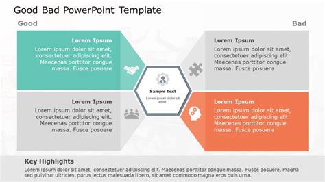 Good Bad Powerpoint Template 65 Good Bad Templates Slideupli