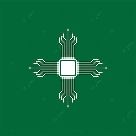 Circuit Processor Symbol And Icon Industry Illustration Backdrop Vector Industry Illustration