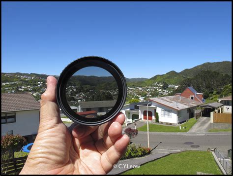 Man Behind Lens The Polarizing Filter