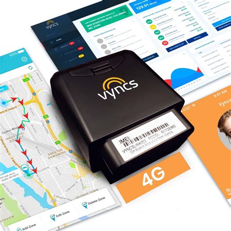 Vyncs Fleet Vehicle Tracker 4g No Monthly Fee Real Time Gps Obd 1 Year