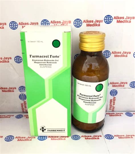 Farmacrol Forte Sirup 100ml Obat Maag Lazada Indonesia