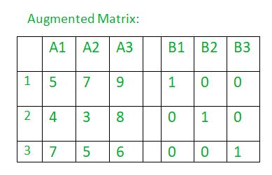 Salzig W Tend Sofort Inverse Matrix X Gauss Jordan Telemacos Knurren