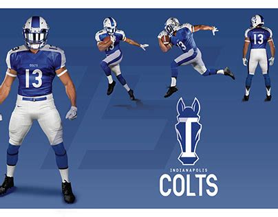 Indianapolis Colts Uniform Redesigns 2 Images Behance