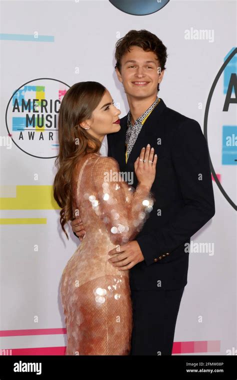 Ansel Elgort And Violetta Komyshan Hi Res Stock Photography And Images