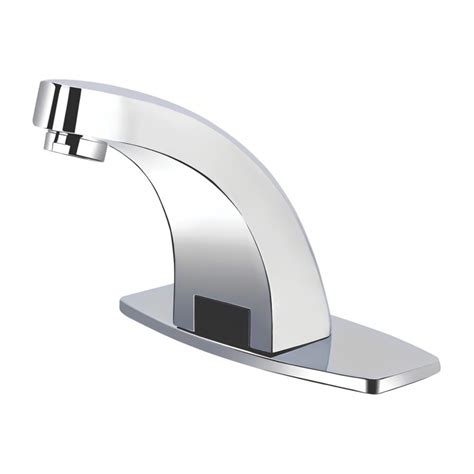 Infratap Avon Polished Chrome 120mm Sensor Mono Basin Mixer Tap Screwfix