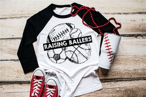 D1f3 Raising Ballers Adult Screen Print Transfer Hoopmama