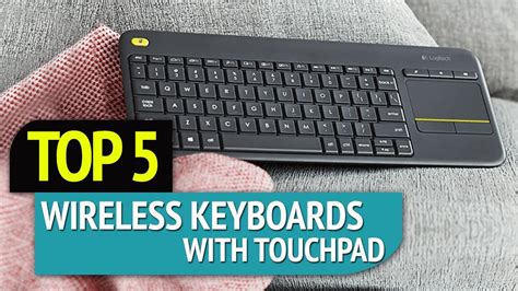 Wireless Keyboard With Touchpad