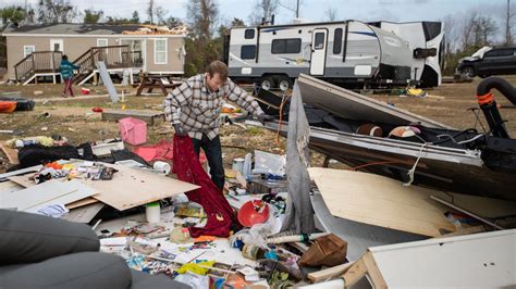 Florida Tornadoes Storms Damage Power Outages State Of Emergency