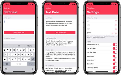 Text Case For Ios Adds Title Case Text Transformations Based On Popular