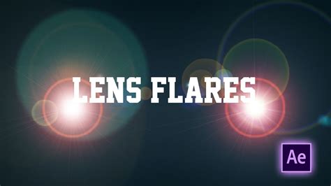 Custom Lens Flare No 3rd Party Plugins Custom Lens Flare No Plugin