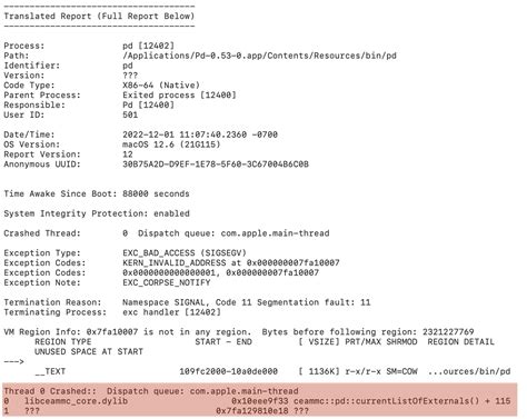ceammc crashing on 0 53 on mac os x · issue 1 · ceammc pd help · github