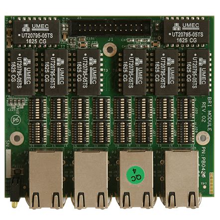 Bri Basic Rate Interface Isdn Telephony Interface Module Xorcom