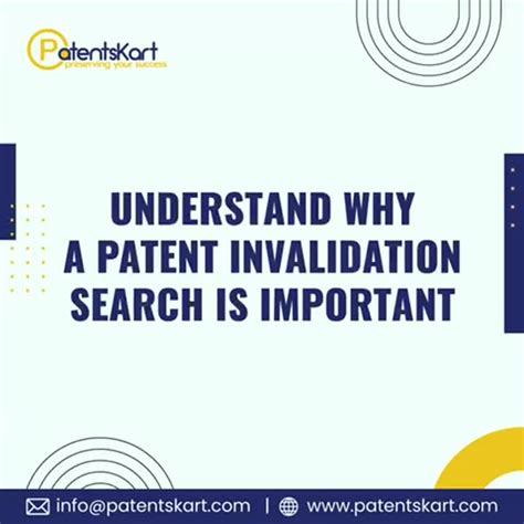Suraj Kumar On Linkedin Importance Of Patent Invalidation Search
