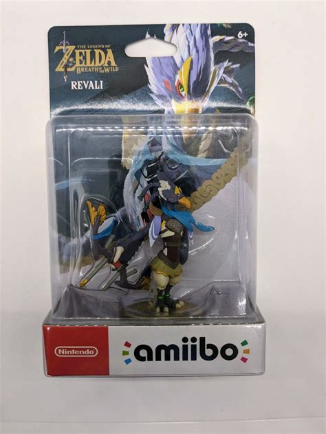 Breath Of The Wild Champions Amiibo Set Revali Daruk Urbosa Mipha
