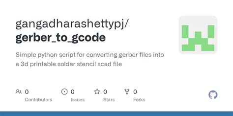 GitHub Gangadharashettypj Gerber To Gcode Simple Python Script For