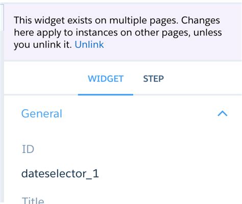 Cant Clone Date Or Range Widgets Multiple Pages Workaround Sfdcr