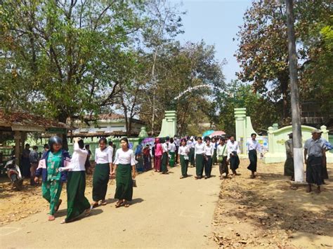 အမ်းမြို့နယ်၌ ၂၀၂၂ ၂၀၂၃ ပညာသင်နှစ် တက္ကသိုလ်ဝင်စာမေး ပွဲ တတိယနေ့ သင်္ခ