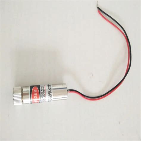 레드 도트 레이저 포인터 산업용 레이저 모듈 레이저 위치 표시 가시 적색광 다이오드 650nm 5mw