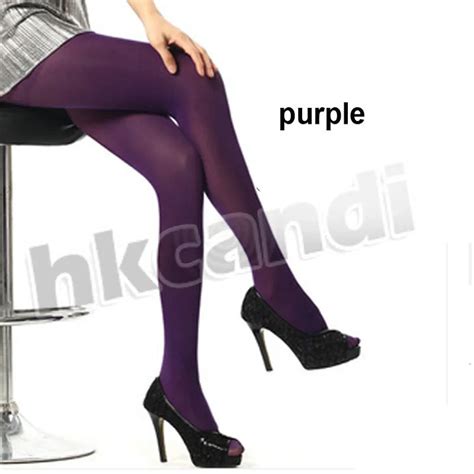 New Fashion Girls Women Stretch Tights Footed Stockings Pantyhose