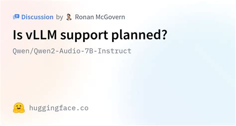 Qwen Qwen Audio B Instruct Is VLLM Support Planned