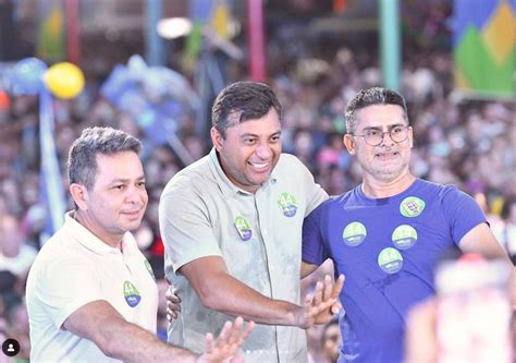 Wilson Lima e David Almeida se encontram para traçar estratégias para